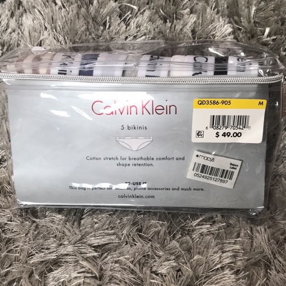 Calvin Klein Underwear | Intimates & Sleepwear | New Calvin Klein 5pack ...